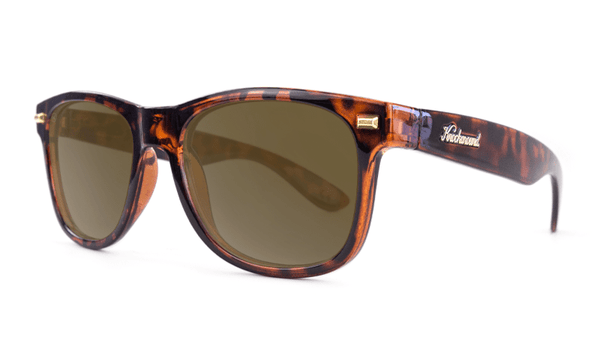 Knockaround Sunglasses - Fort Knocks - Glossy Tortoise Shell / Amber ...